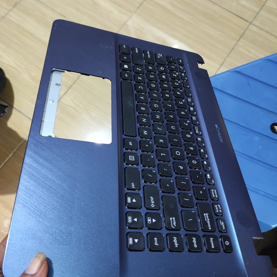 Jual Casing Frame Keyboard Asus X441 X441U X441B X441M X441N X441S BIRU ...