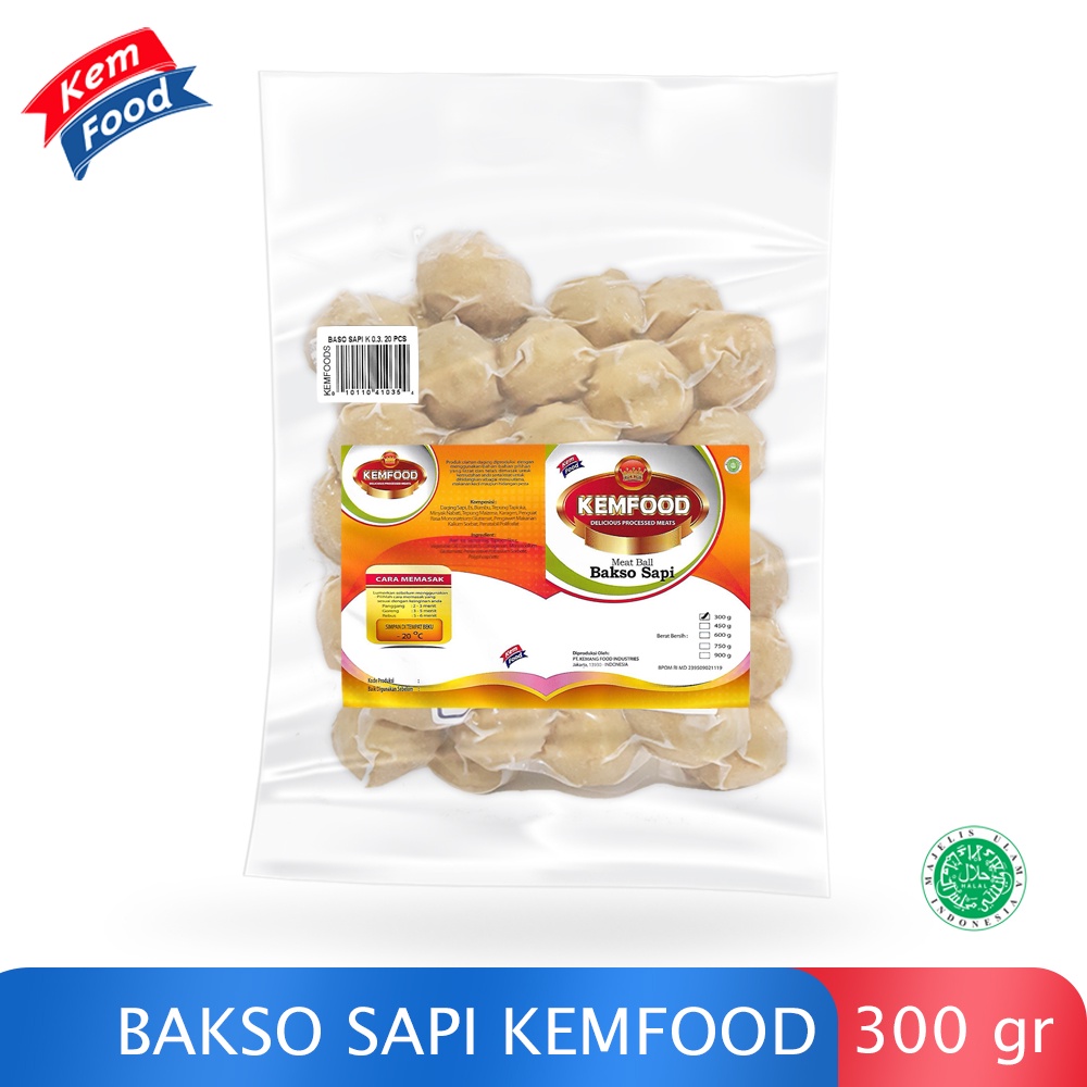 Jual Kemfood Bakso Sapi 300gr | Shopee Indonesia