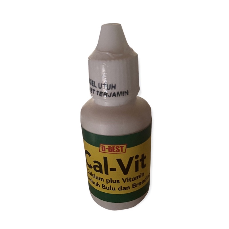 Jual CAL-VIT BOTOL BESAR CALVIT CALCIUM PLUS VITAMIN UNTUK BURUNG ...