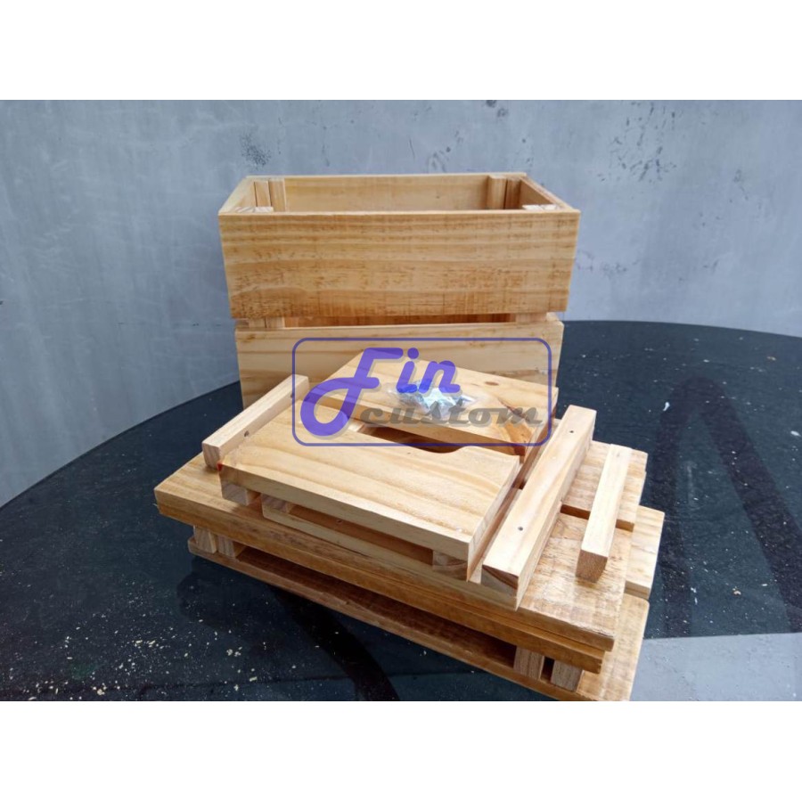 Jual peti kayu jatibelanda serbaguna ukuran 30x20x20 | Shopee Indonesia