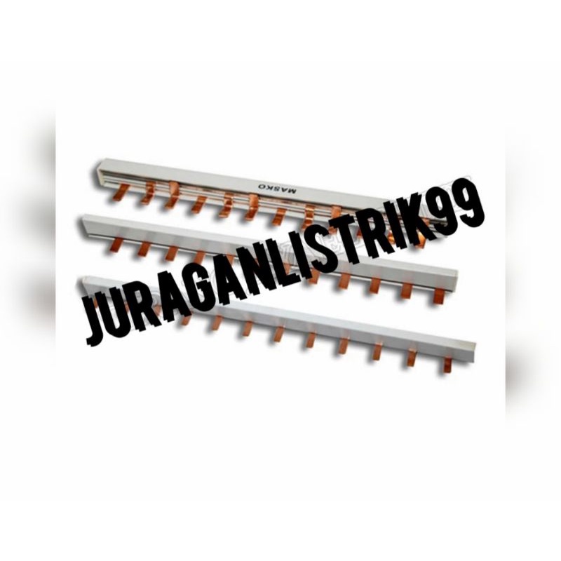 Jual SISIR MCB / BUSBAR MCB 1 PHASE / 3 PHASE MASKO | Shopee Indonesia