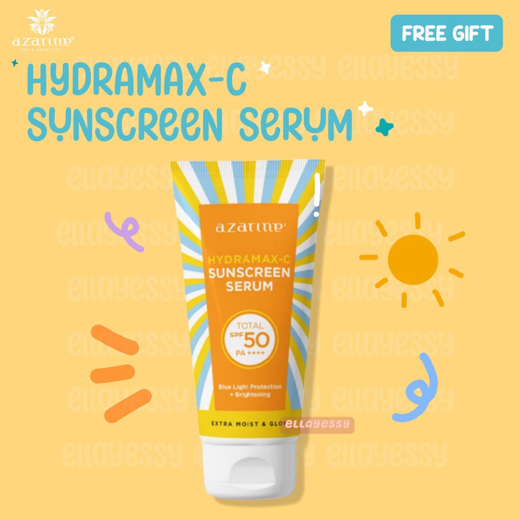 Jual AZARINE HYDRAMAX - C SUNSCREEN SERUM SPF 50 PA++ | Shopee Indonesia