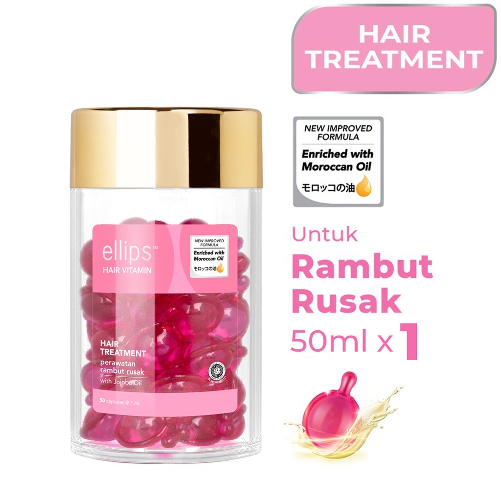Jual ELLIPS Hair Vitamin Jar (isi 50 Butir) | Vitamin Rambut | Shopee ...