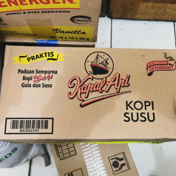 Jual Jual Kopi Kapal Api Susu 1 Renteng @10Sachet Berkualitas | Shopee ...