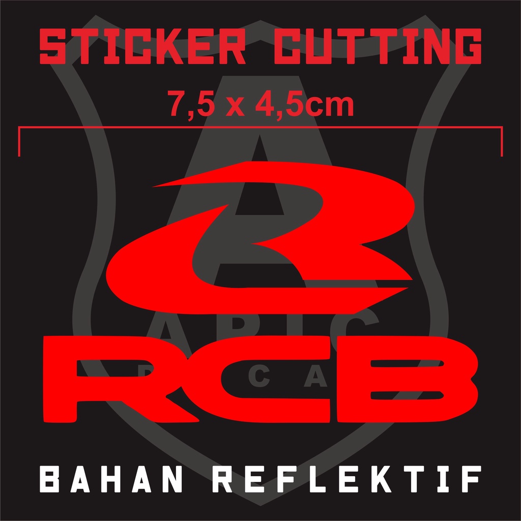 Jual STICKER CUTTING RCB | Shopee Indonesia