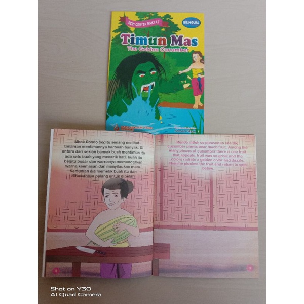 Jual Buku Cerita Anak Timun Emas dan Keong Mas | Shopee Indonesia