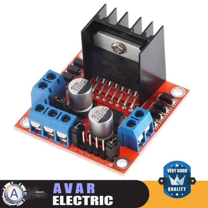 Jual L298N motor drive board module L 298N Dual H Bridge DC stepper 298 ...