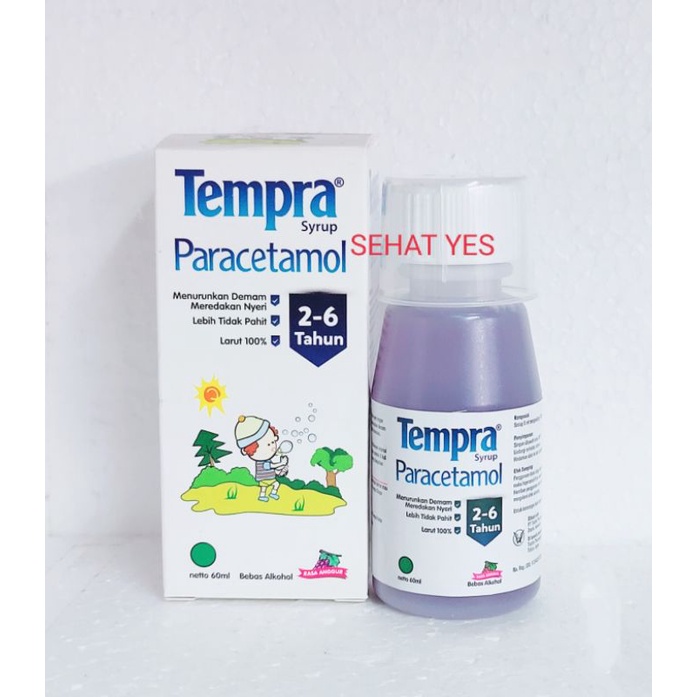Jual TEMPRA SYRUP PARACETAMOL 60ml | Shopee Indonesia
