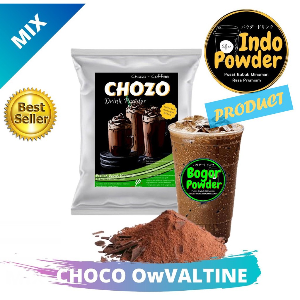 Jual Choco OwValtine / OwValtine Choklat Bubuk Minuman 1 kg | Shopee ...