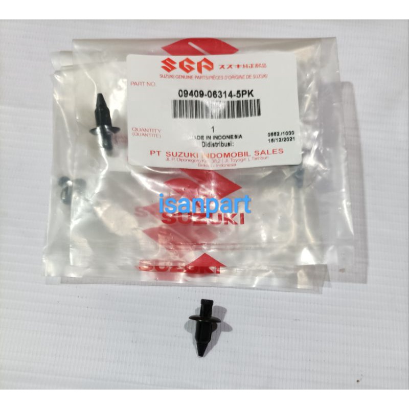 Jual Clip Body Satria Injeksi Original Suzuki 09409-06314-5PK | Shopee Indonesia