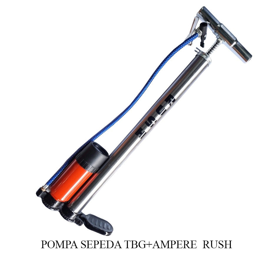 Jual Pompa sepeda Tabung + Ampere Rush/werkline. | Shopee Indonesia