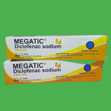 Jual MEGATIC GEL (DICLOFENAC SODIUM) | Shopee Indonesia