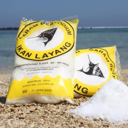 Jual Garam Cap Ikan Layang 250 Gram | Shopee Indonesia