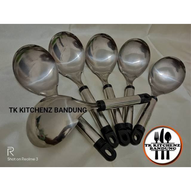 Jual Sendok Nasi Stainlesa - Centong Nasi Stainless | Shopee Indonesia