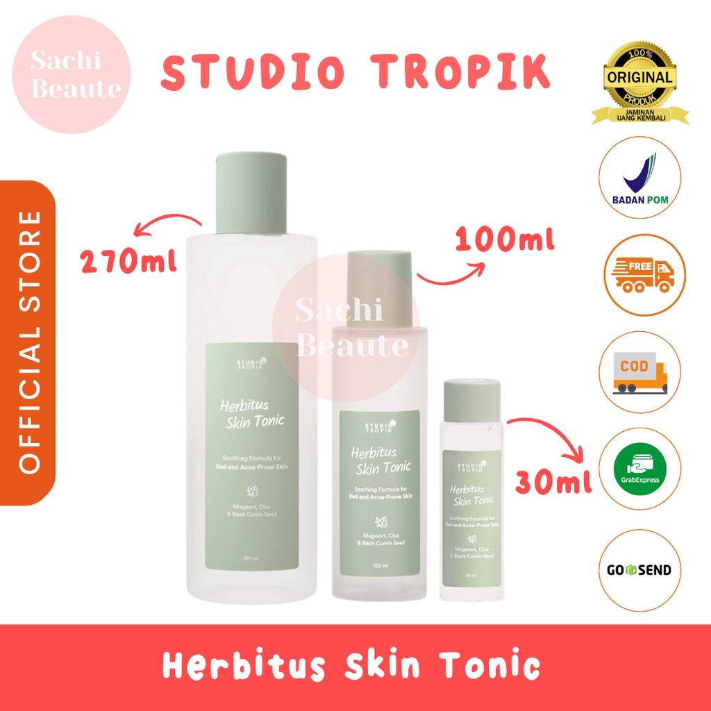 Jual Studio Tropik Herbitus Skin Tonic | Shopee Indonesia