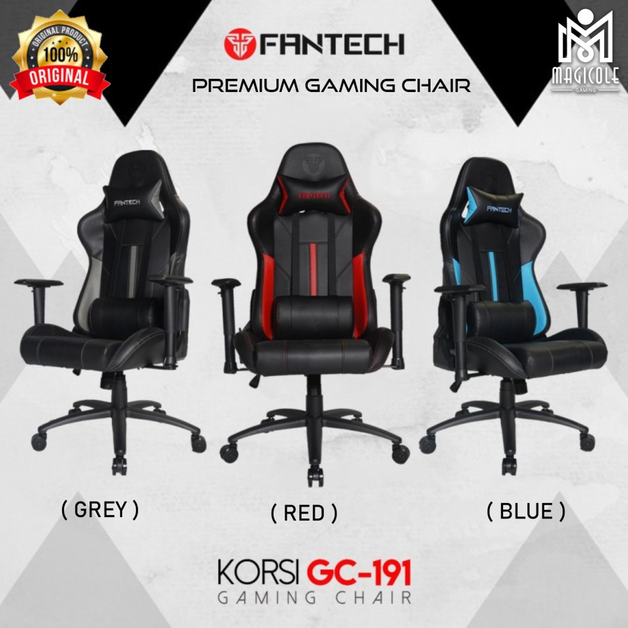 Jual Fantech KORSI GC-191 / GC191 - Gaming Chair | Shopee Indonesia