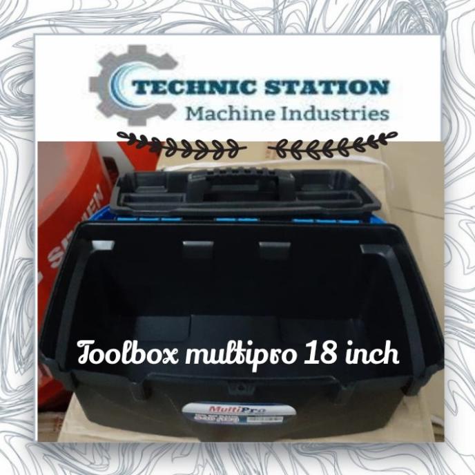 Jual Toolbox 18" Multipro Tool box PVC Perkakas Kunci | Shopee Indonesia
