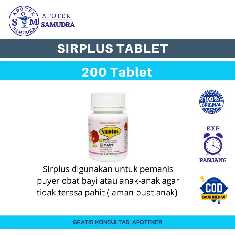 Jual Sirplus Tablet | Shopee Indonesia