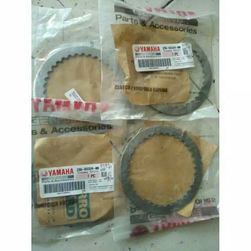 Jual PELAT BESI GESEK KAMPAS KUPLING SATU SET YAMAHA JUPITER MX NEW/HONDA VERJA | Shopee Indonesia