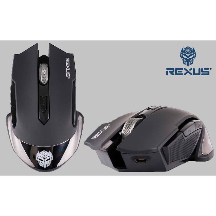 Jual Mouse gaming rexus wireless rechargeable 6d 2400dpi xierra Rx 108 ...