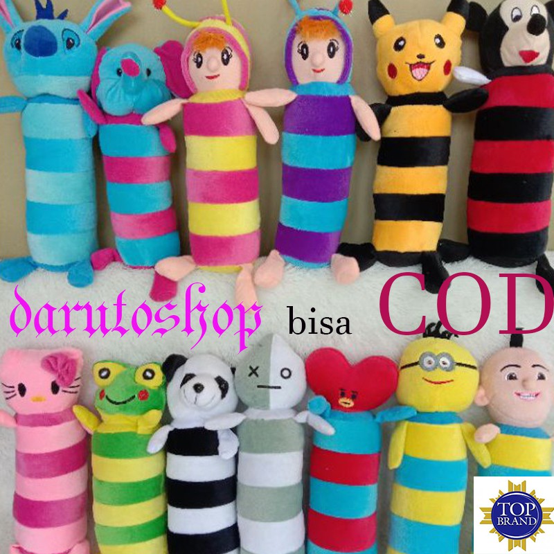 Jual Boneka Guling Karakter Mini Anak dan Bayi lucu Bahan Halus cocok ...