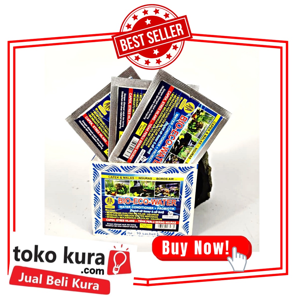 Jual BIO ECO WATER AKARI 2gr / PROBIOTIK / WATER CONDITIONER | Shopee ...