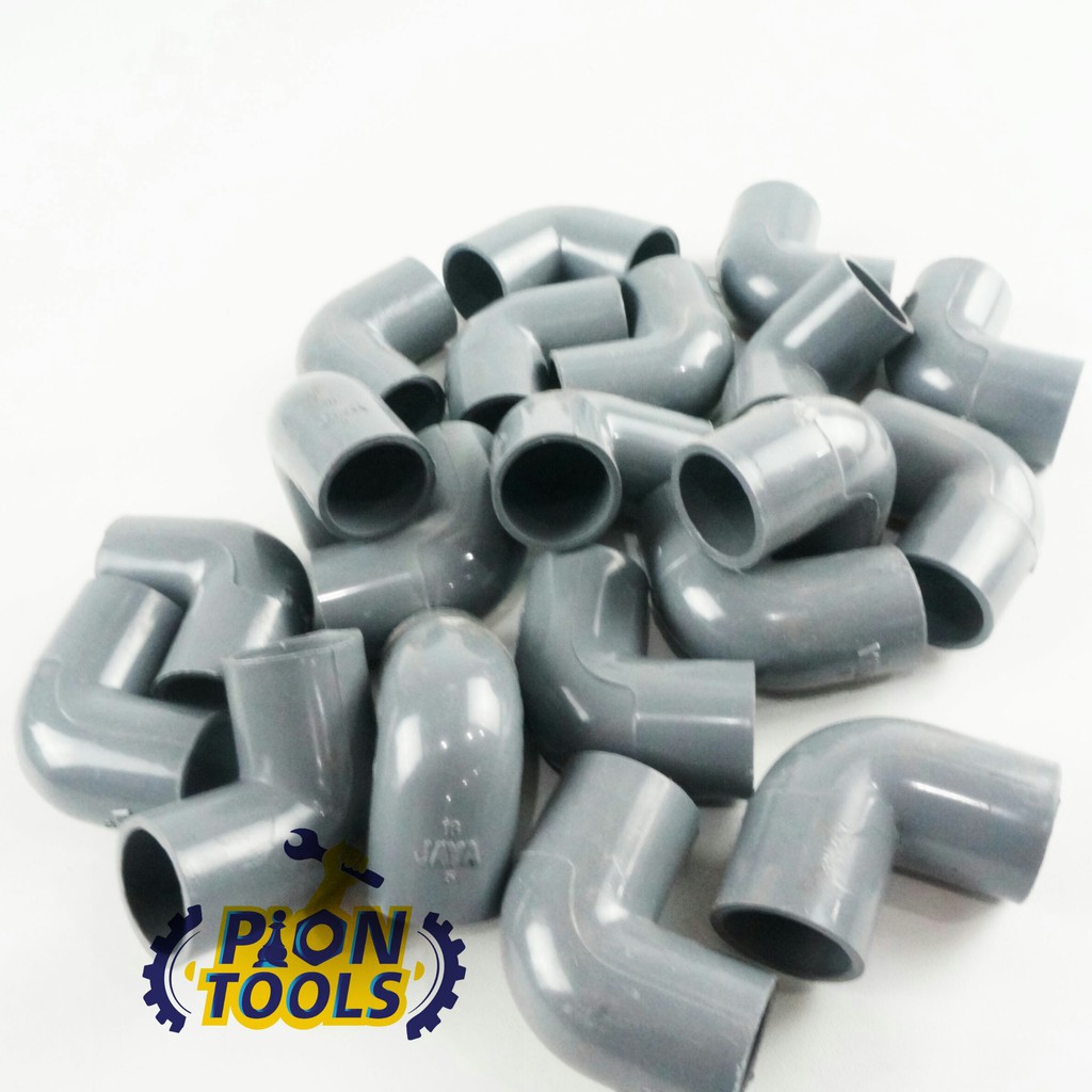 Jual Jaya ORI Knie PVC TS 1/2" Elbow PVC Knee PVC Elbow L PVC Keni PVC ...