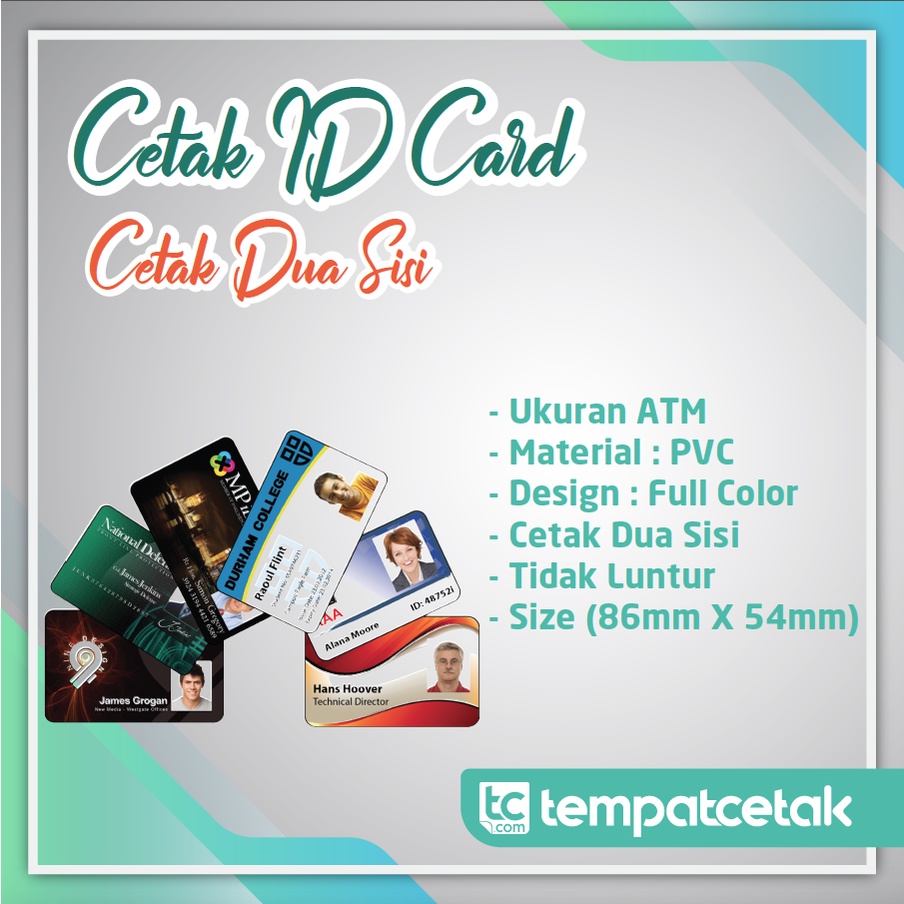 Jual Cetak ID Card 2 Sisi | Shopee Indonesia