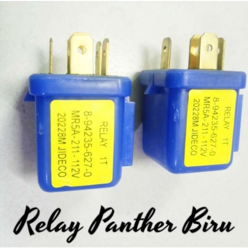 Jual Relay isuzu panther kaki lima KAD warna biru | Shopee Indonesia
