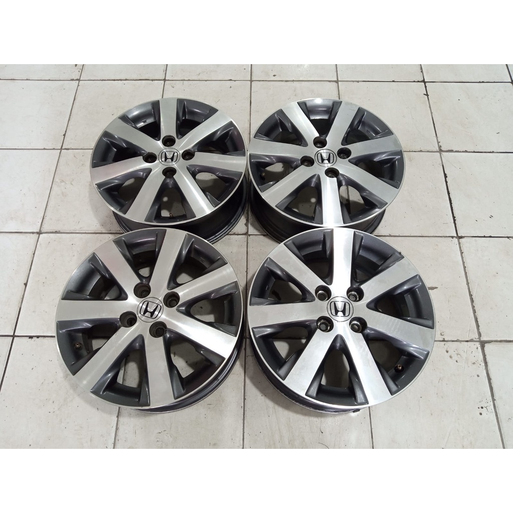 Jual VELG MOBIL BEKAS OEM HONDA FREED R15X5,5 ET 53 HOLE 4X100 untuk ...