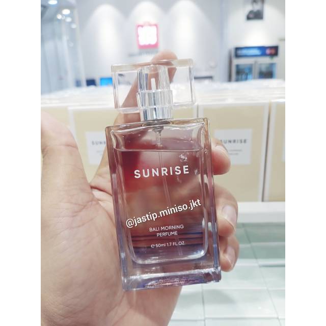 Jual MINISO 🆕 PARFUM SUNRISE BALI MORNING 50ml | Shopee Indonesia