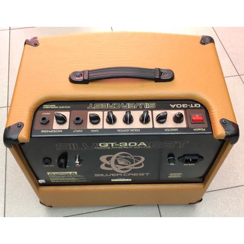Jual AMPLIFIER GITAR AKUSTIK SILVER CREST GT 30A AMPLI SILVERCREST ...