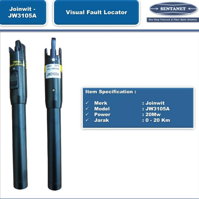 Jual Senter Fiber Optik / Visual Fault Locator (Vfl) Jw3105A - Murah ...
