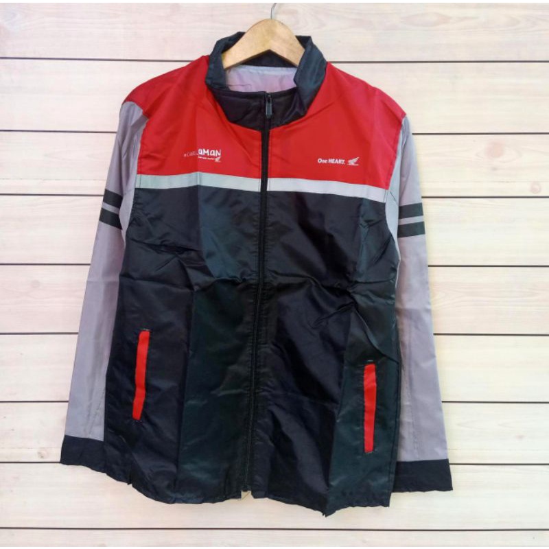 Jual JAKET MOTOR ORIGINAL HONDA AHM JACKET ORI ONE HEART | Shopee Indonesia