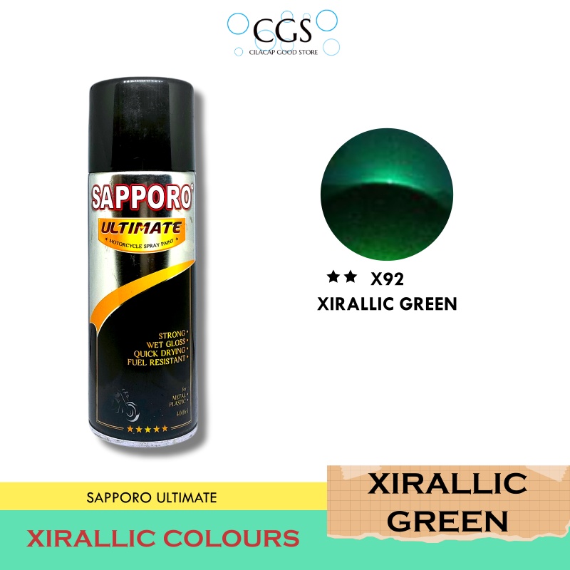 Jual SAPPORO XIRALLIC GREEN X92 - sapporo x92 - sapporo ultimate ...