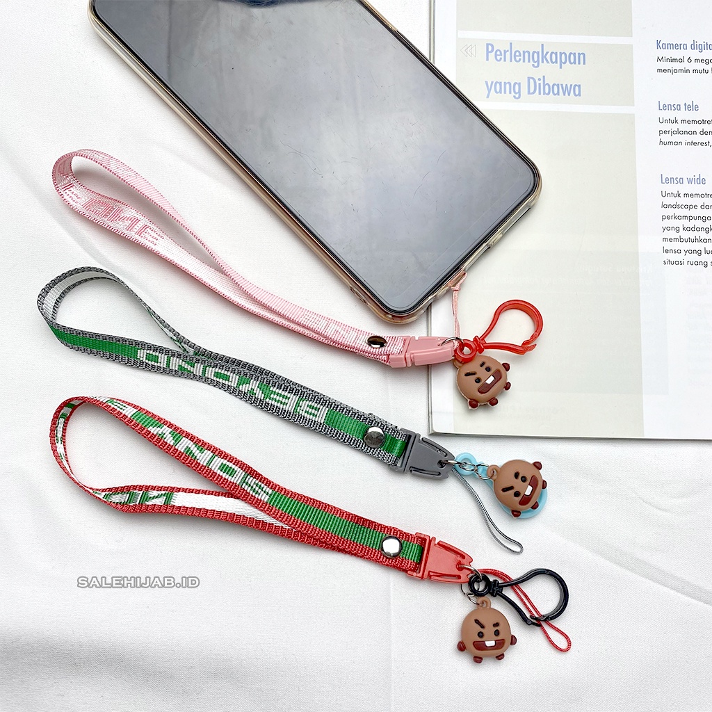 Jual Tali Gantungan HP - Strap Tali Hp / Gantungan Kunci / Gantungan ID ...