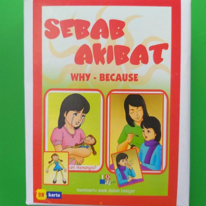 Jual Kartu Wicara Terapi Perilaku Autis - Sebab Akibat | Shopee Indonesia