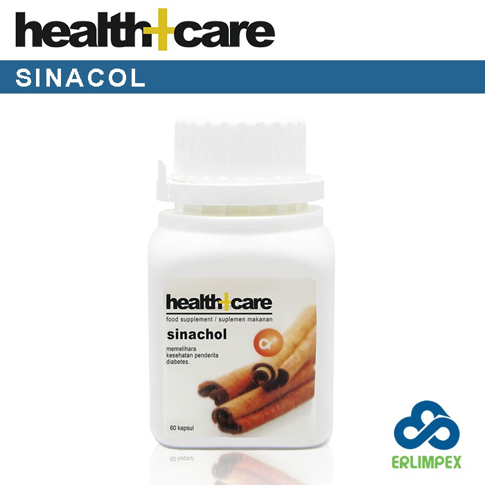 Jual Health+Care Sinachol Suplemen Diabetes Ekstrak Kayu Manis dan ...