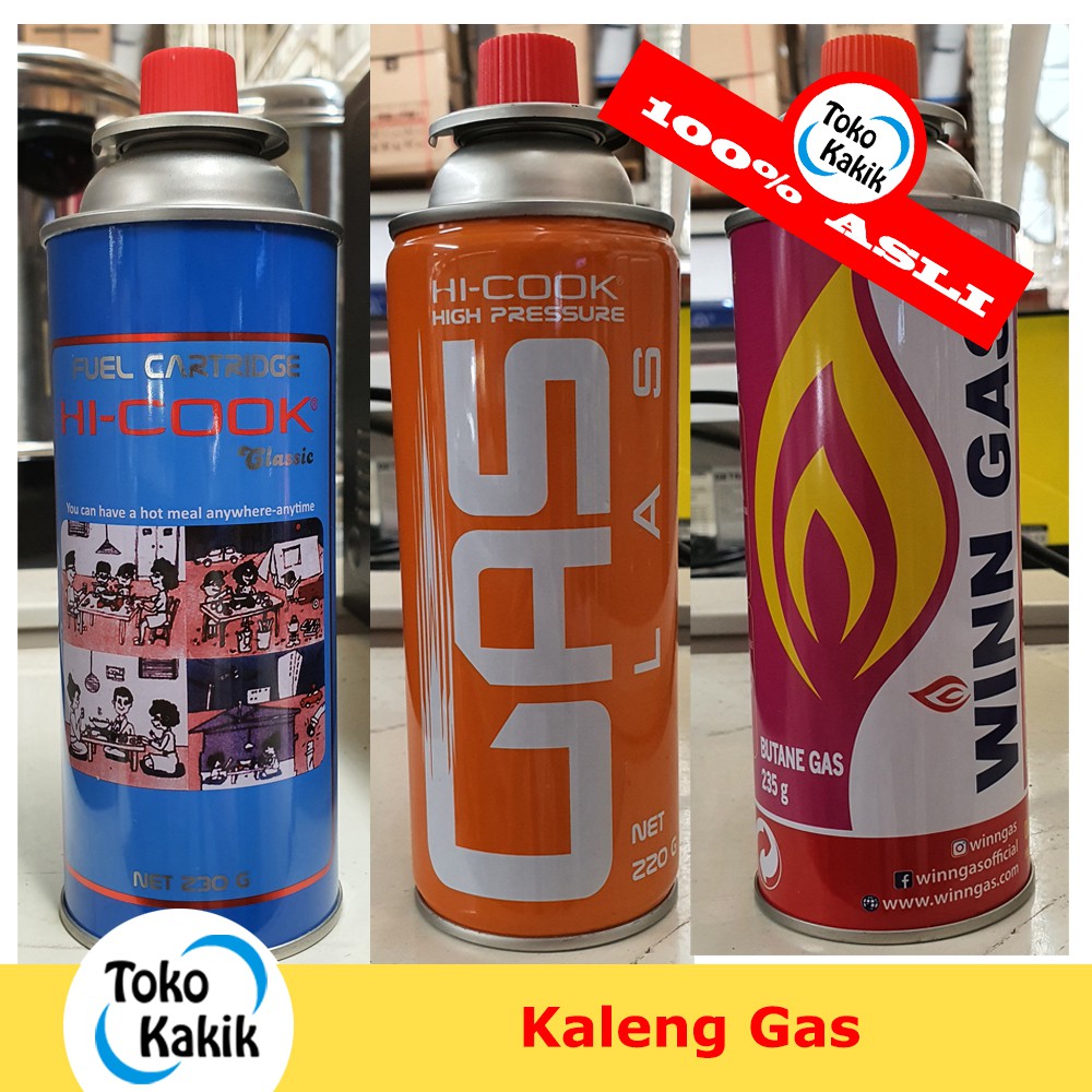 Jual Kaleng Gas Kecil Kompor Portable Piknik Hi COOK WINNGAS RANDOM ...