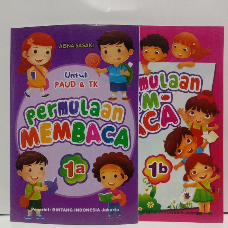 Jual Buku anak//Paud dan Tk//Permulaan membaca//1a.1b | Shopee Indonesia