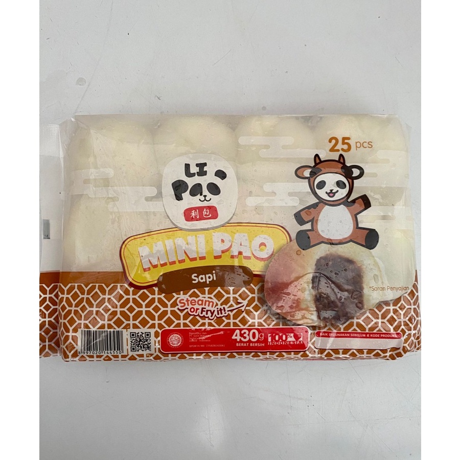 Jual Minipao Sapi Lipao 430 Gr Andy - FROZEN FOOD | Shopee Indonesia
