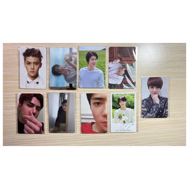 Jual SEHUN EXO OFFICIAL PHOTOCARD - PC SEHUN | Shopee Indonesia