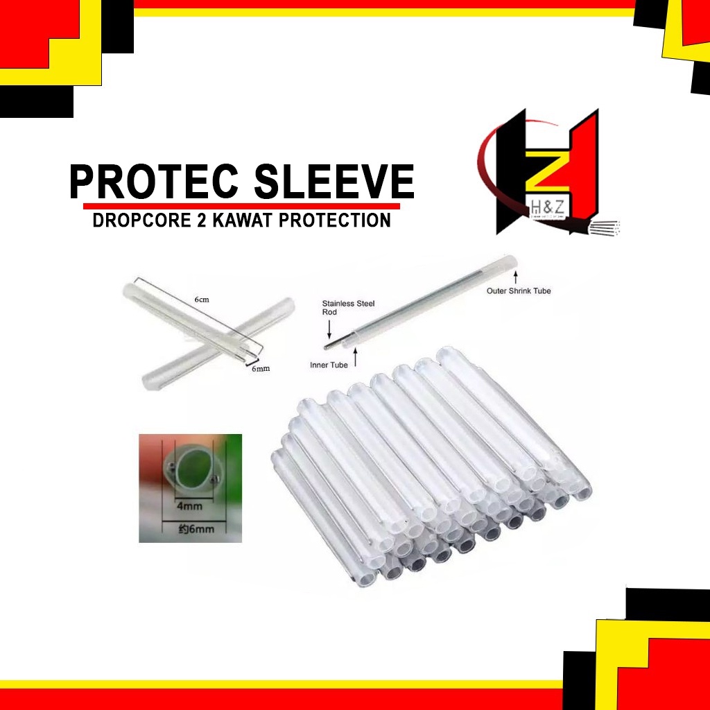 Jual Protect Sleeve Dropcore 2kawat/Protection Sleve DropCore Diameter ...