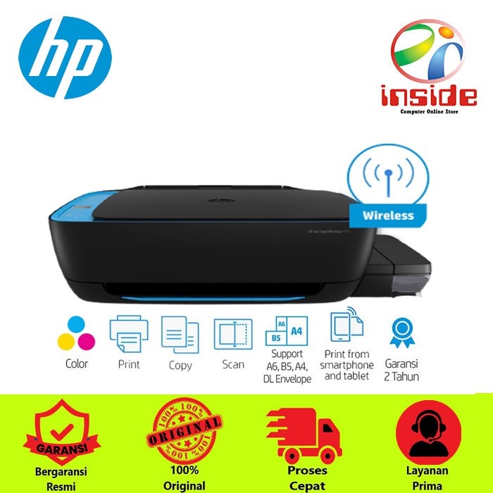 Jual Printer HP Ink Tank 419 Print Scan Copy Wireless_Infus | Shopee ...
