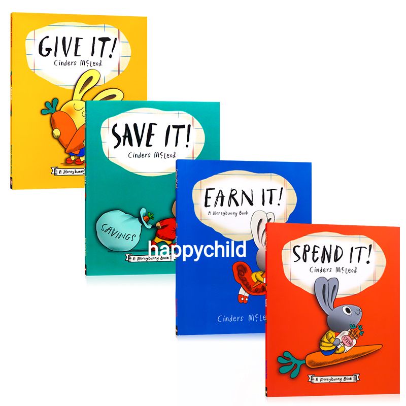 Jual Original guaranteed Moneybunny book spend it save it earn it give ...