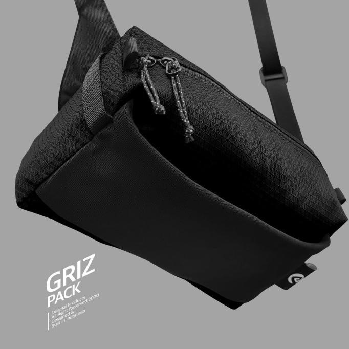 Jual Pinnacle Griz Pack - Black ( Waistbag ) | Shopee Indonesia