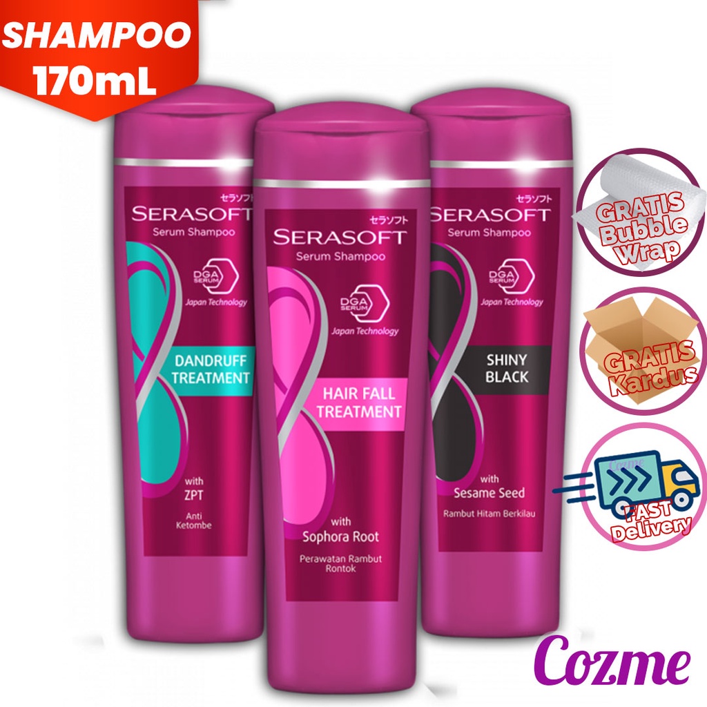 Jual SERASOFT SERUM SHAMPOO 170mL Shopee Indonesia