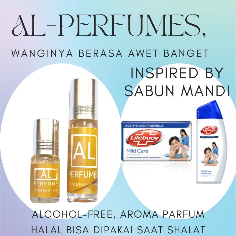 Jual Parfum Mini Roll On 3mL / 6mL INSPIRED BY Sabun Mandi/Sabun Batang ...