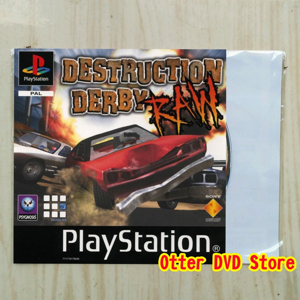 Jual Kaset CD Game Ps1 Ps 1 Destruction Derby Raw | Shopee Indonesia
