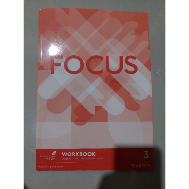 Jual buku focus pearson 3 students' book dan workbook | Shopee Indonesia